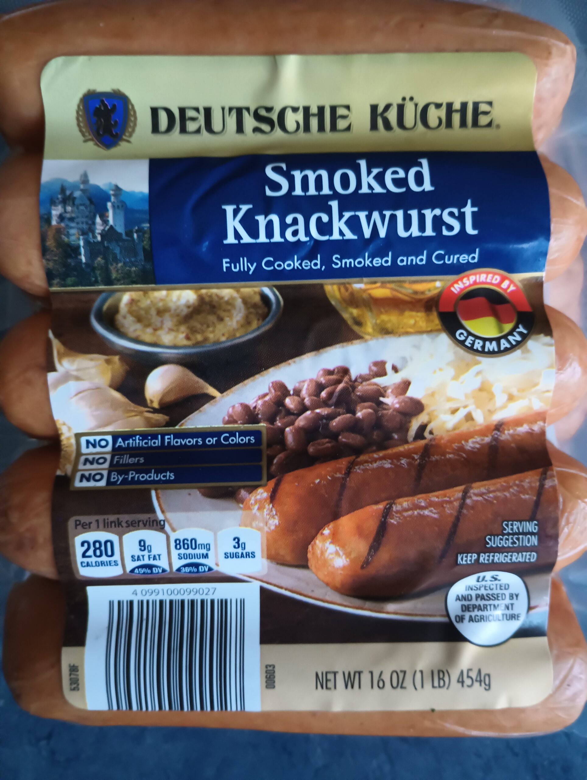 Smoked Fully Cooked Knackwurst – Rugged Trucker™
